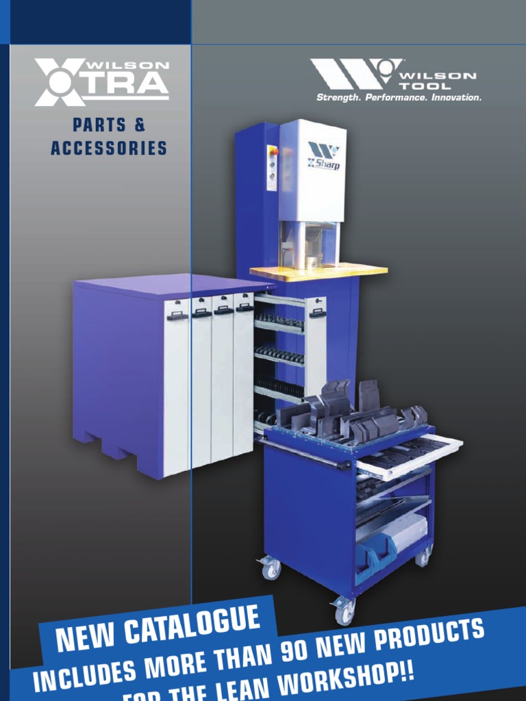Catalog Accesorii Wilson Tool Xtra 2010 | PDF | Lubricant | Sheet Metal
