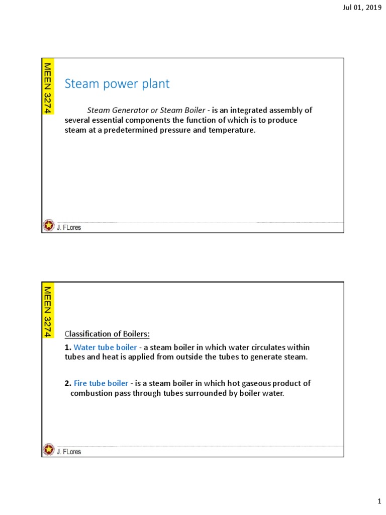 Steam Generator PDF | PDF | Boiler | Horsepower