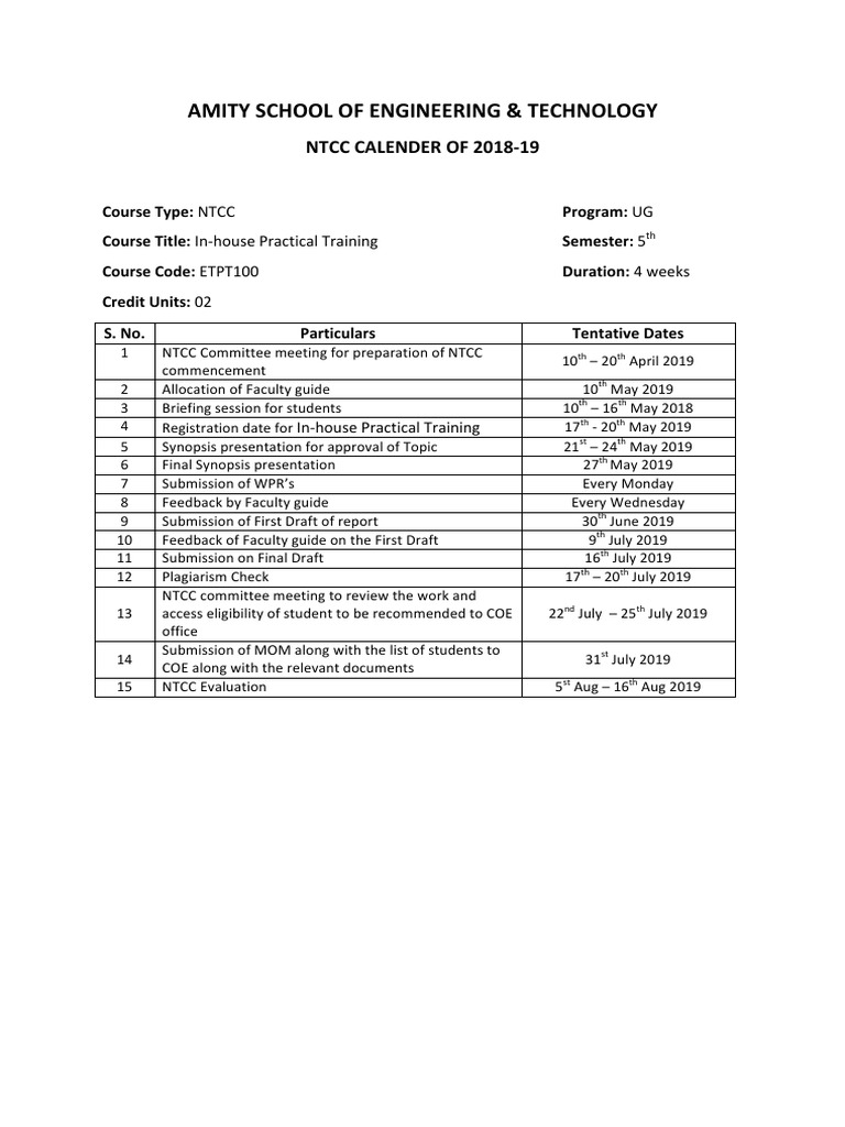 In House Practical Training 1 | PDF | Turnitin | Educational Assessment