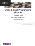 Shell Script Check List and Template | PDF