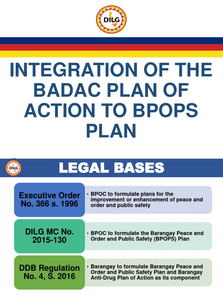 Module 3- Integration of BADAC Plan to BPOPS - NBOO.pptx | Emergency ...