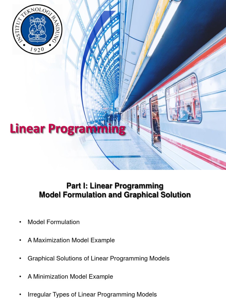 Linear Programming | PDF | Linear Programming | Mathematical Optimization
