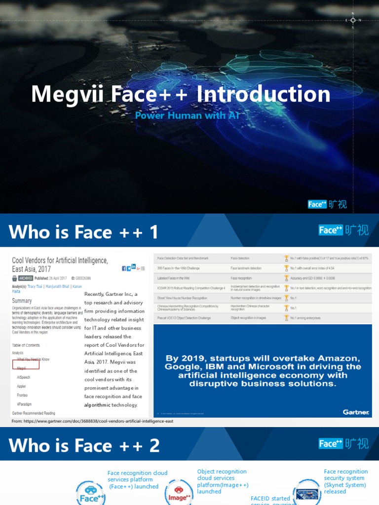 Megvii Face++ Introduction | PDF | Computing | Areas Of Computer Science