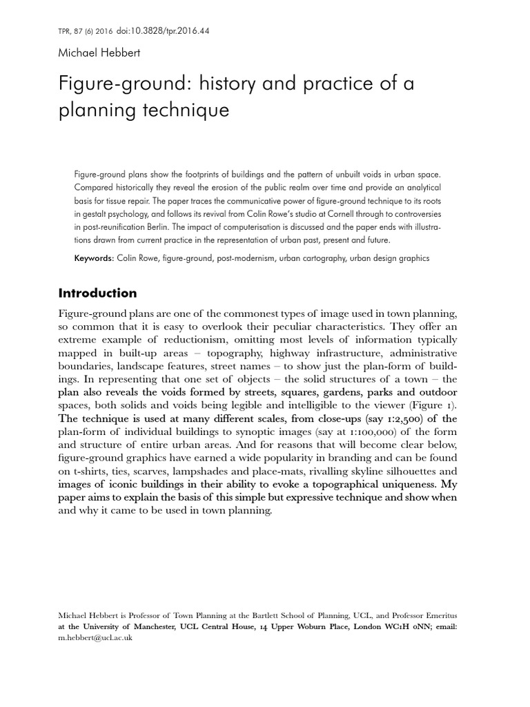 Figure Ground | PDF | Cartography | Map