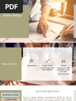 Bailey Bridge Design Manual | PDF | Truss | Civil Engineering