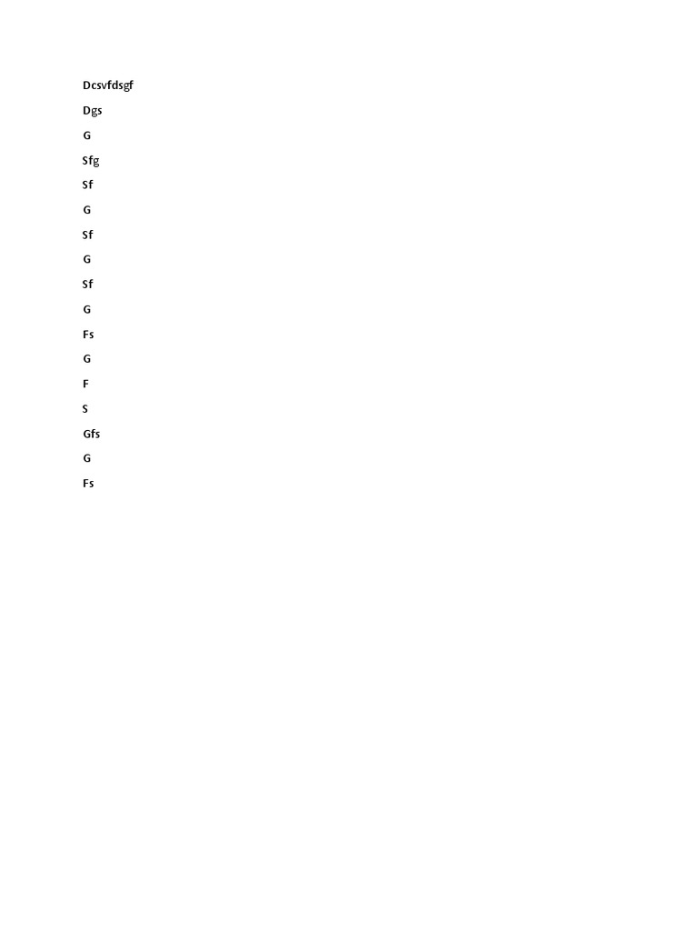 DCSVFDSGF Dgs G SFG SF G SF G SF G Fs G F S Gfs G Fs | PDF