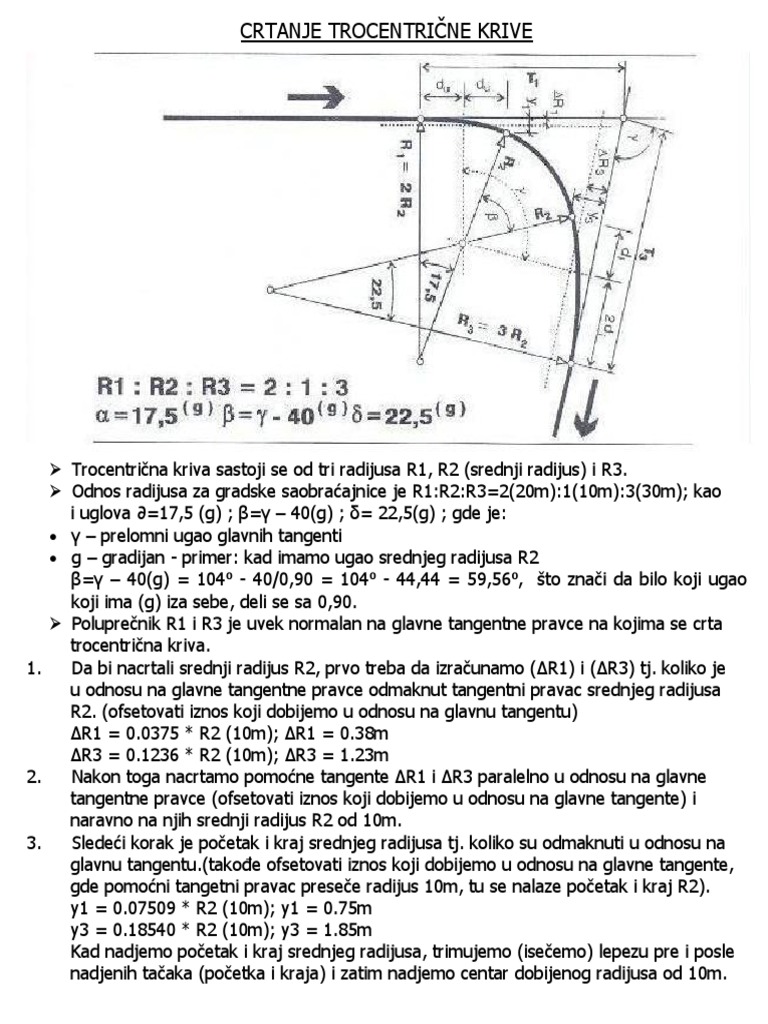 Trocentricna Kriva | PDF