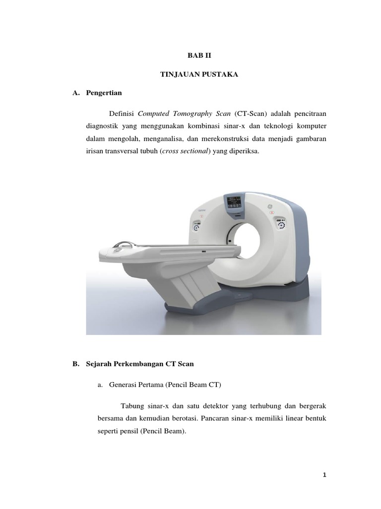 Perkembangan CT-Scan Baru | PDF | Sains & Matematika | Komputer