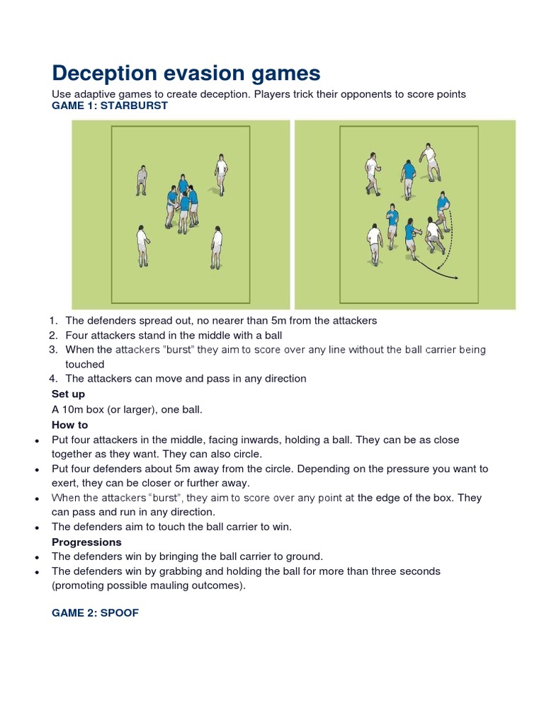 4 Games For Faster Footwork | PDF | Defender (Association Football ...