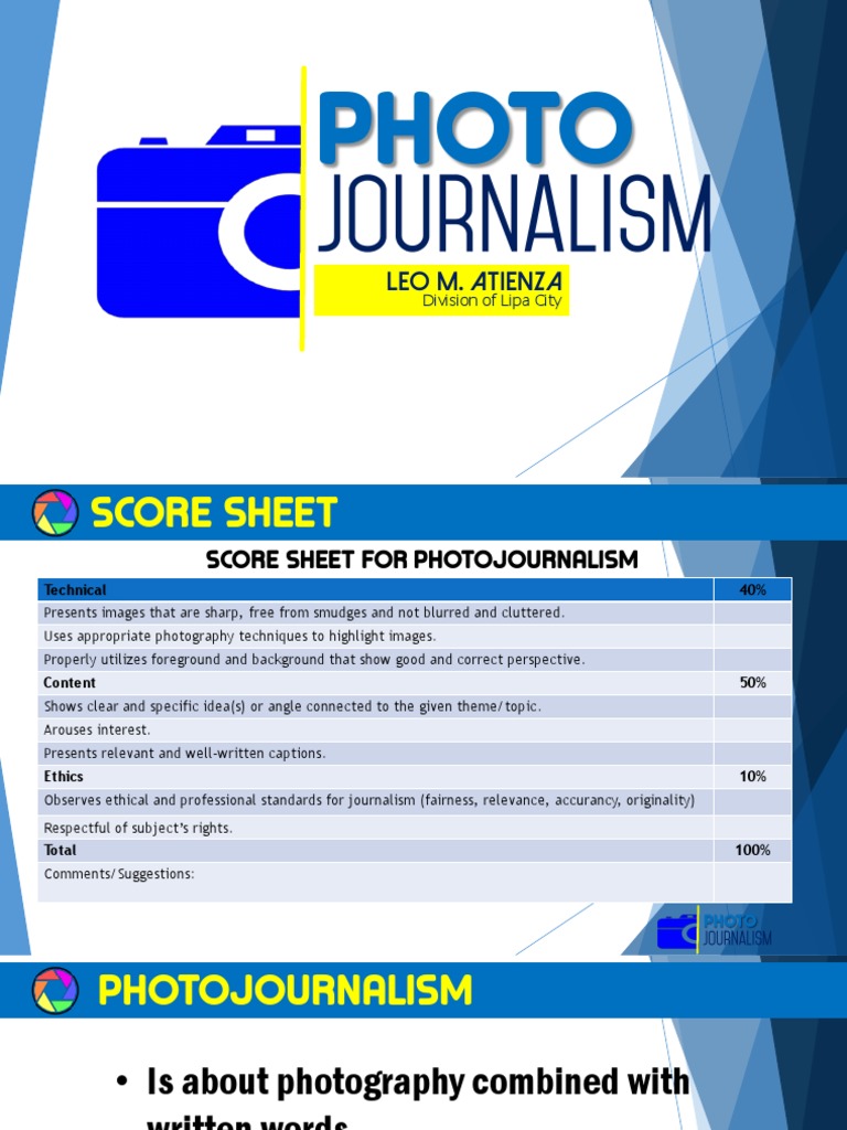 PHOTOjournalism | PDF | Camera | Imaging