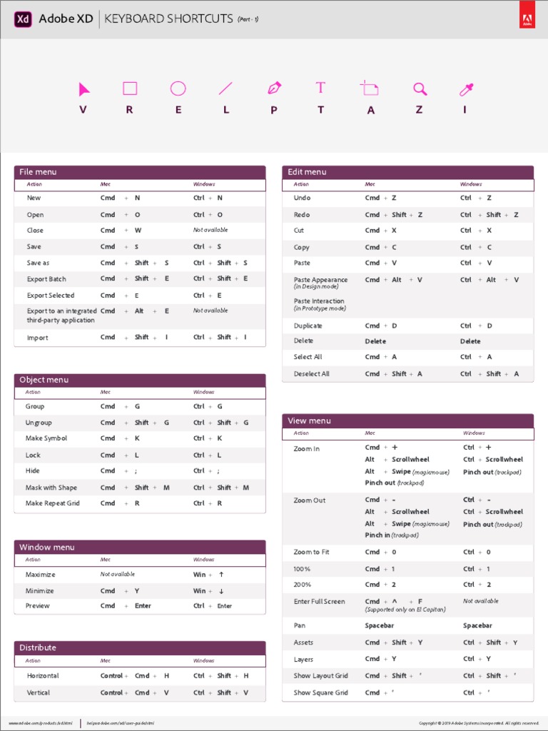 X D Keyboard Shortcuts New | PDF | Control Key | Personal Computers