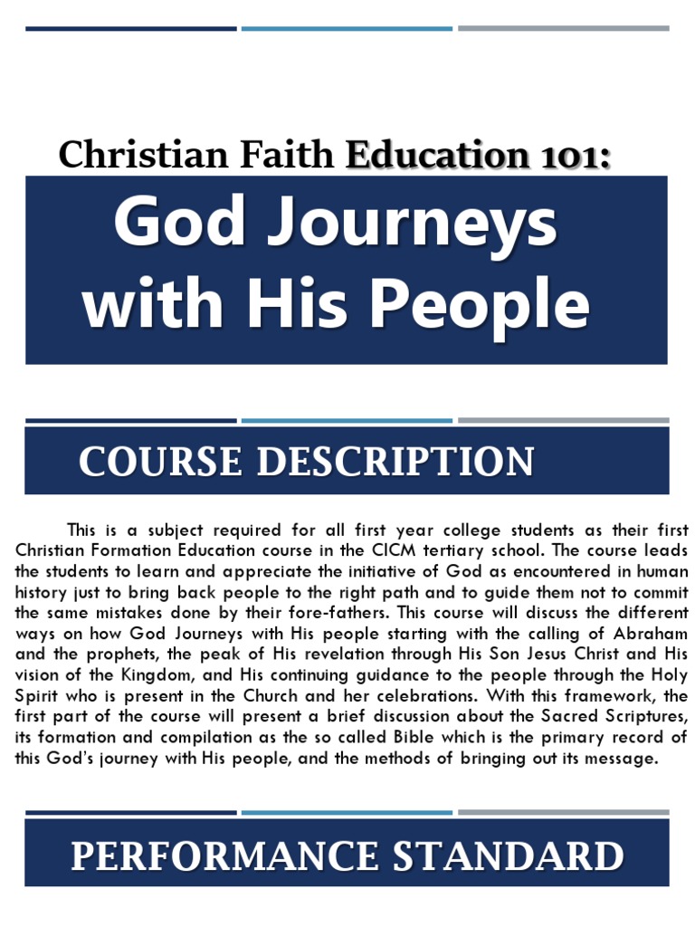 Christian Faith Education 101 | PDF | Religious Texts | Religious ...