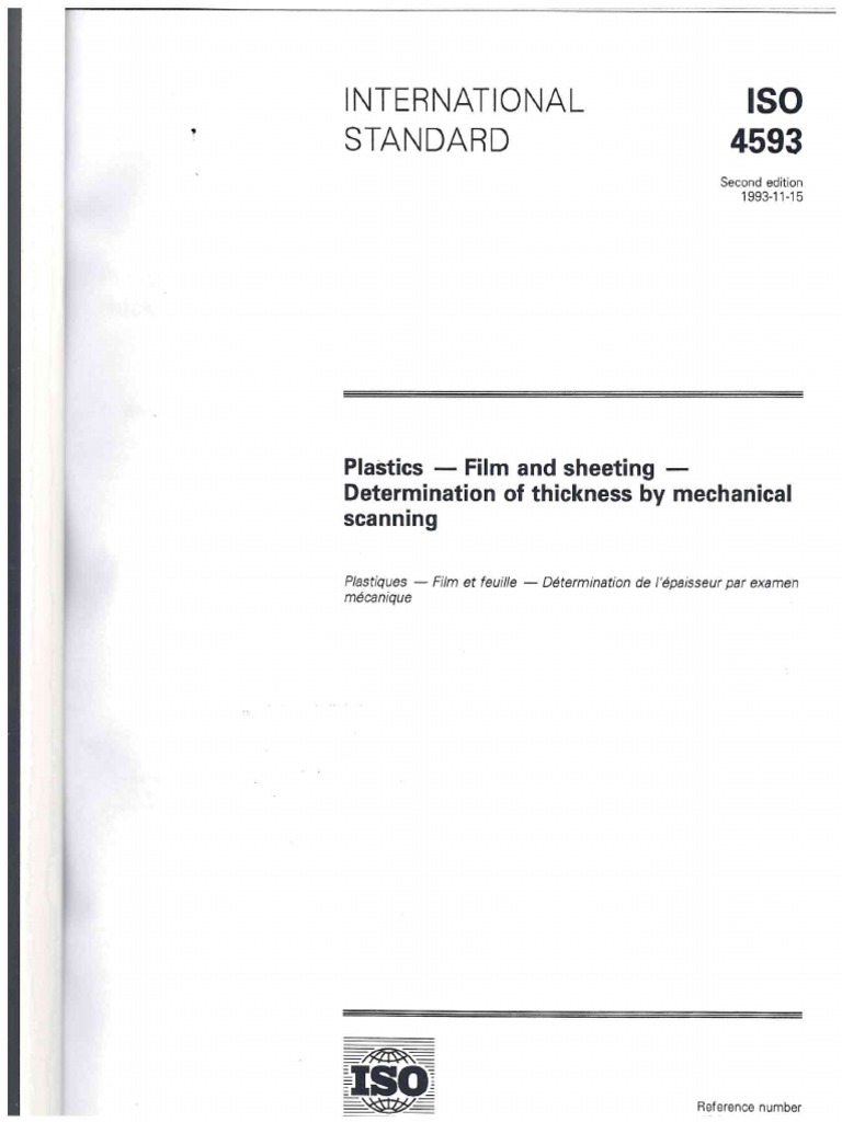 Iso 4593-1993 | PDF