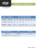 Take Up Factor - FEFCO 102 | PDF | Physics | Teaching Mathematics