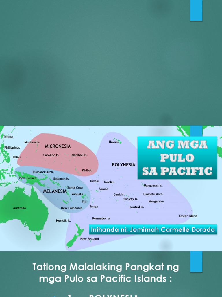 Mga Pulo Sa Pacific | PDF