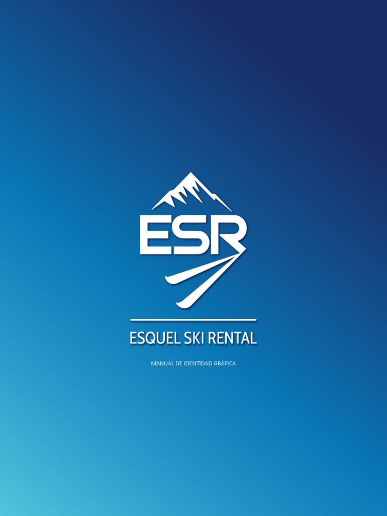 Esquel Sky Rental Manual de Identidad Visual | PDF | Color | Modelo de ...