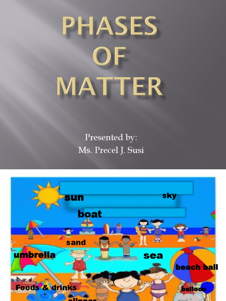 Phases of Matter (Demo) | PDF | Liquids | Solid