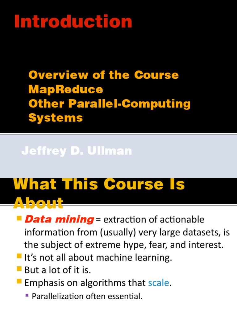 Introduction To MapReduce | PDF | Map Reduce | Apache Hadoop Introduction To MapReduce | PDF | Map Reduce | Apache Hadoop
