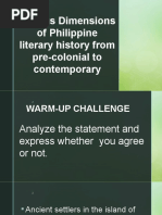 Lesson 3 Spanish Colonial Period in Philippine Literature | PDF ...