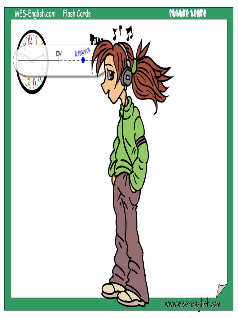 Future Tense Flashcards Guide | PDF | Games & Activities