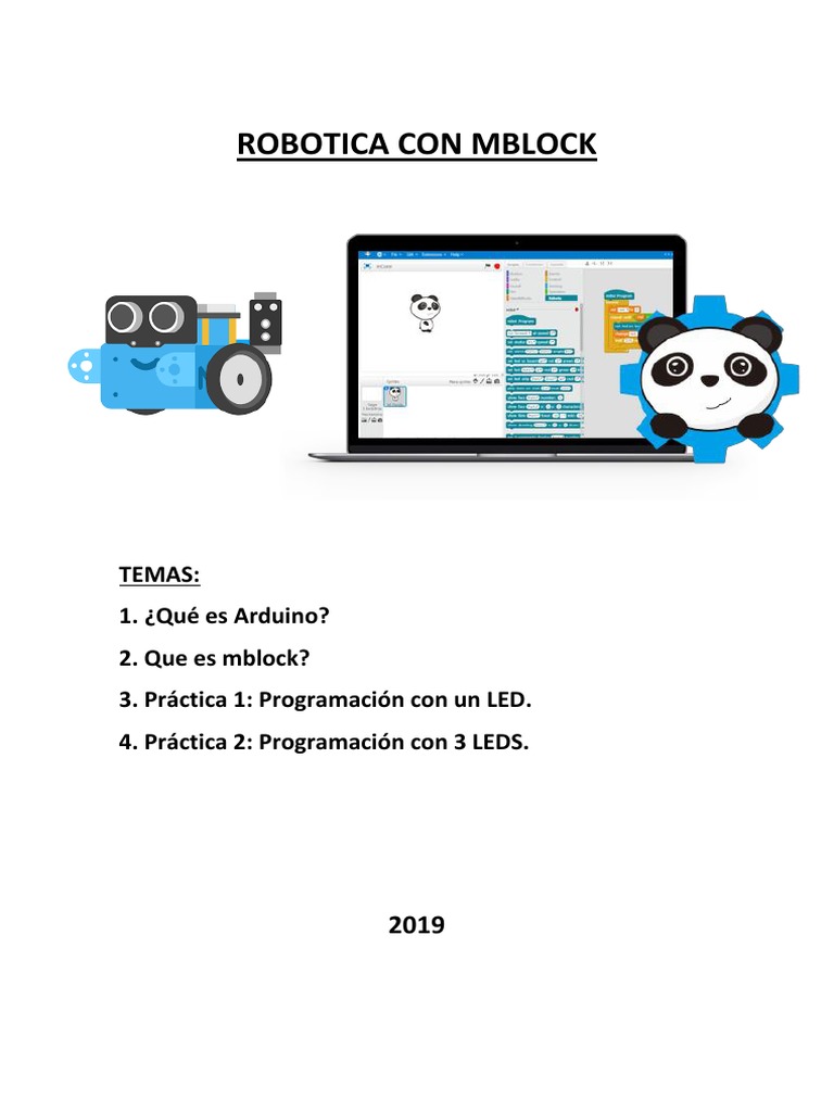 Robotica Con Mblock | PDF