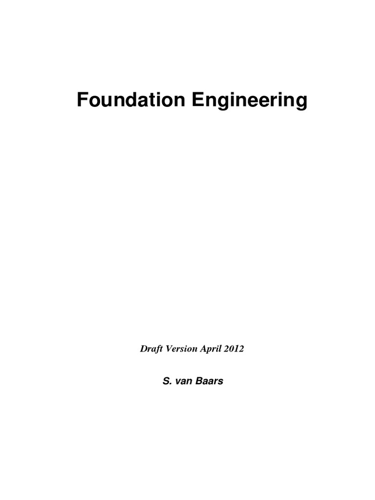 Foundation Engineering PDF | PDF | Linear Elasticity | Stress (Mechanics)