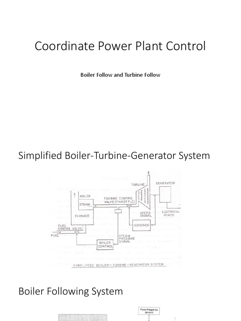Coordinated Control in Power Plants | PDF | Computers