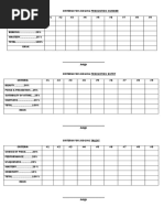Tabulation Sheet | PDF | Dances | Sports Entertainment