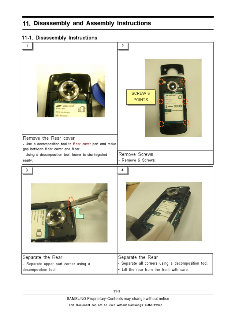 Disassembly and Assembly Instructions | PDF | Electrical Connector ...