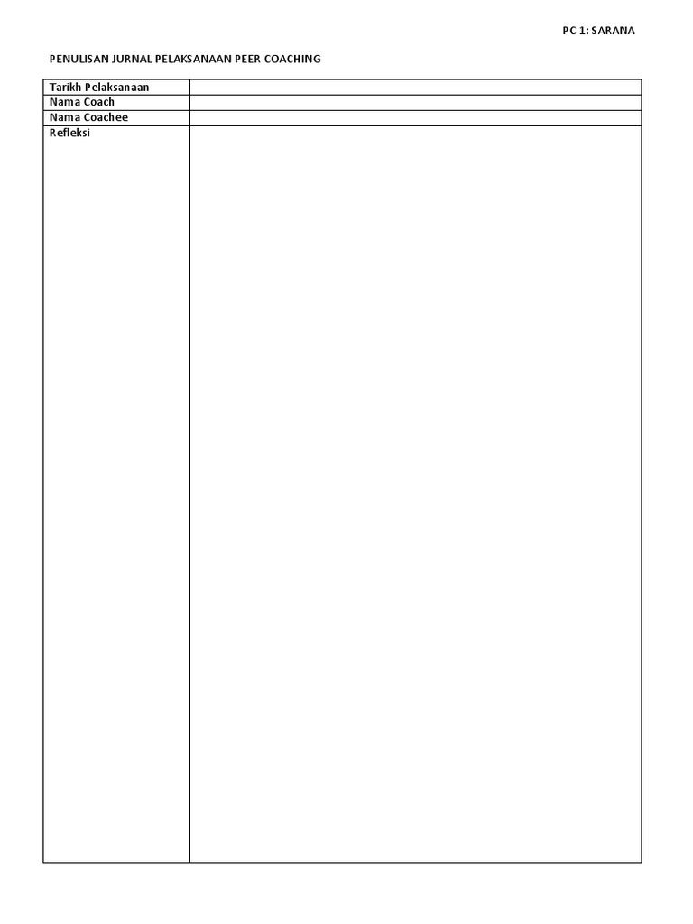 Plc Peer Coaching Pdf Pdf