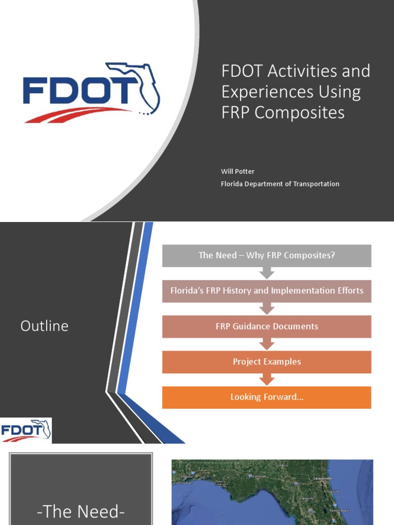 Trb19 1023 Fdot FRP Activities | PDF | Fibre Reinforced Plastic ...