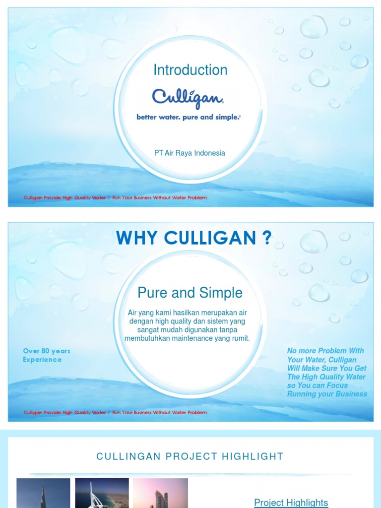 COMPANY Profile | PDF | Drinking Water | Water Treatment