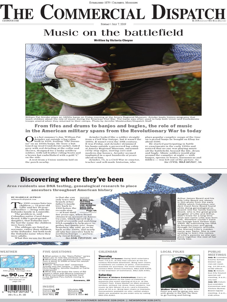 Commercial Dispatch Eedition 7-7-19 | PDF | United States Postal Service