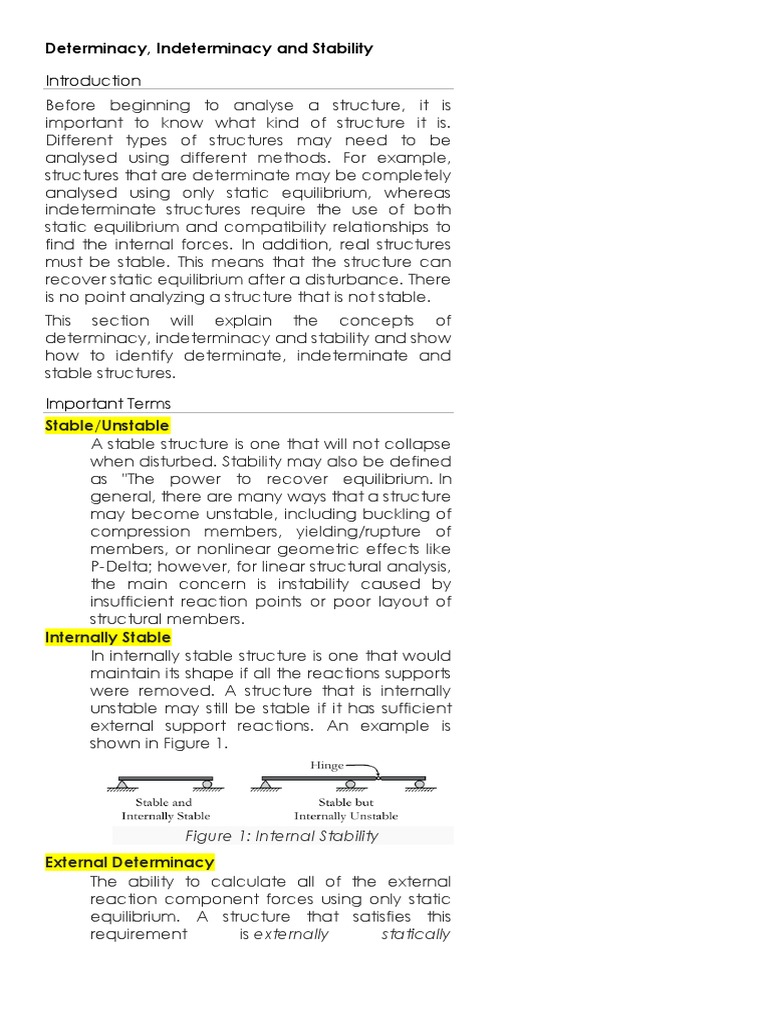 Analysis of Statically Indeterminate Structures | PDF | Structural Analysis | Force