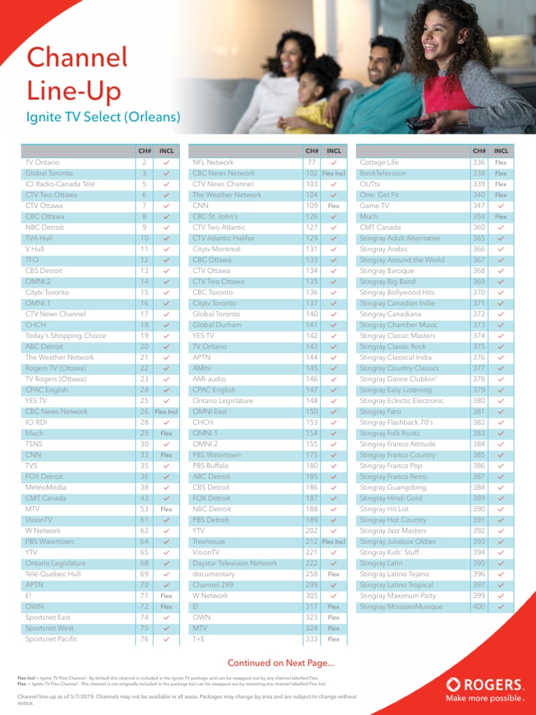 Ignite Select | PDF | Television Network | News Broadcasting