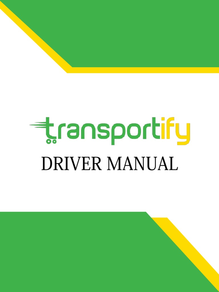 Driver Manual v3 | PDF | Motor Vehicle | Land Vehicles