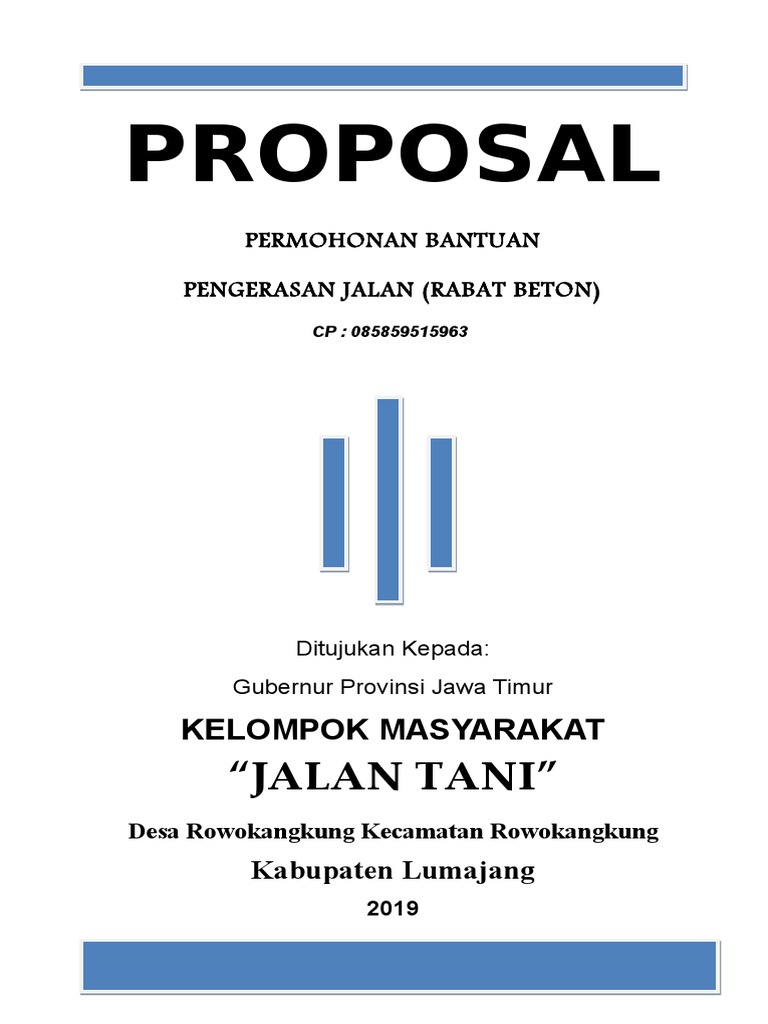 Proposal Pagar Makam | PDF