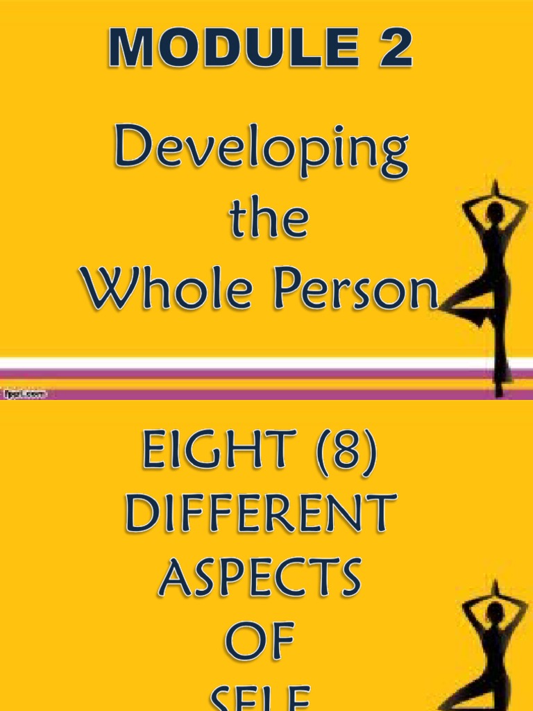 Developing The Whole Person PDF | PDF