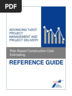 Cost Estimating Manual For Projects 1686373084 | PDF | Risk | Project ...