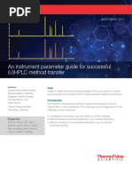 HPLC Dead, Dwell, & Extra Column Volume Explained | PDF | High ...