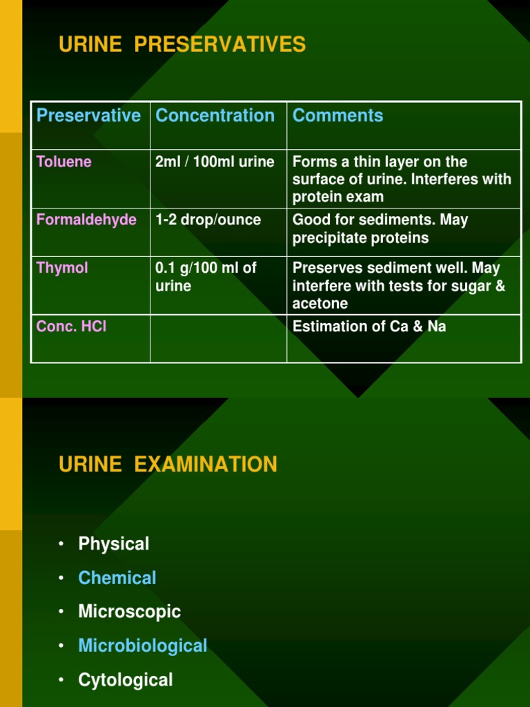 Urine Analysis | PDF | Urine | Kidney