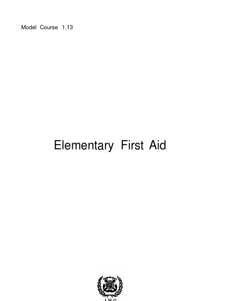 Elementary First Aid | PDF | Syllabus | Lesson Plan