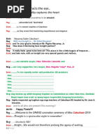 Emcee Script Barrio Fiesta | PDF