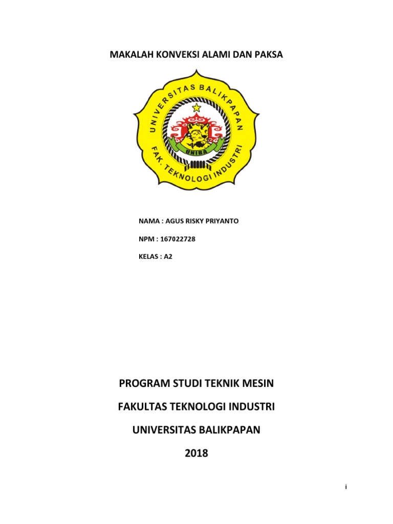 Konveksi Alami dan Paksa | PDF