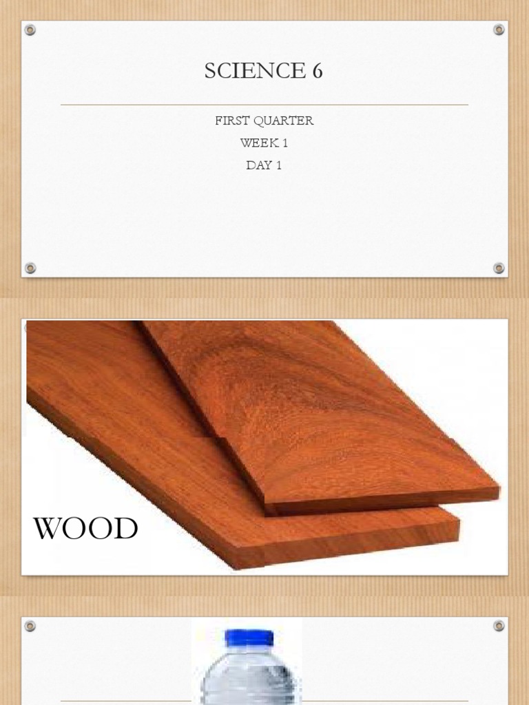 Science 6: First Quarter Week 1 Day 1 | PDF