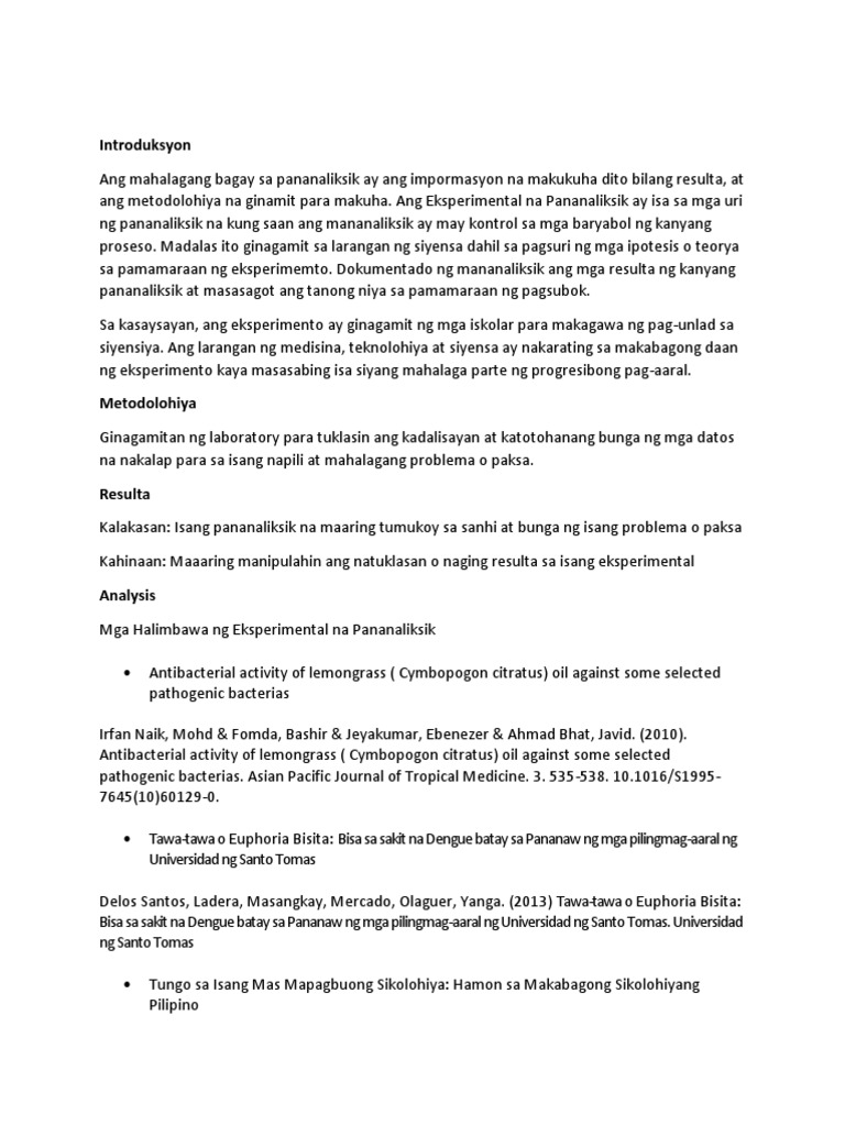 Filipino Final | PDF