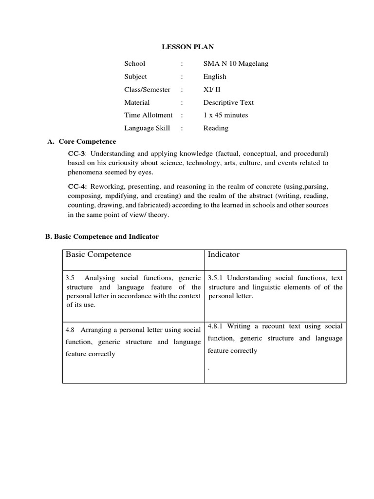 Analyzing the Social Functions, Text Structure, and Linguistic Features ...
