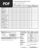 Sunday School Attendance Sheet Template | PDF | Bible