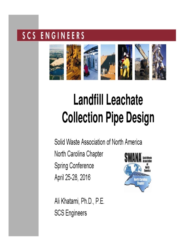 Leachate Collection Pipe Design Insights | PDF | Infrastructure | Materials