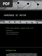 Free Energy Generator Device With Magnet & DC Motor | PDF